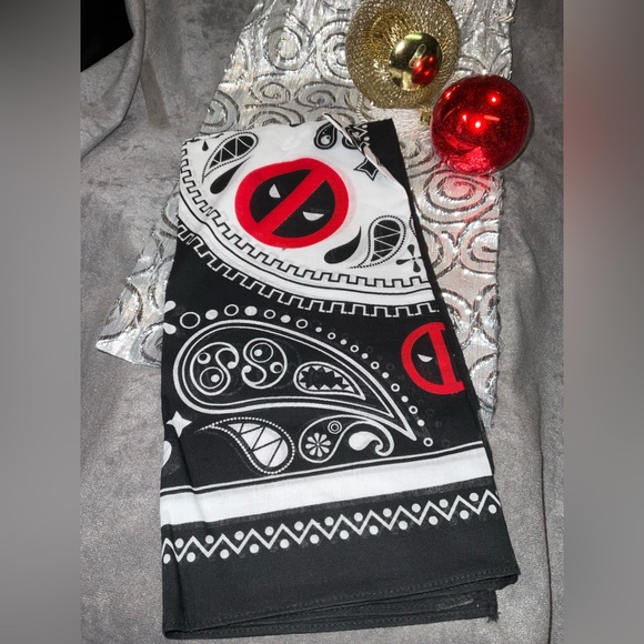 Marvel | Accessories | Nwt Marvel Deadpool Bandana | Poshmark
